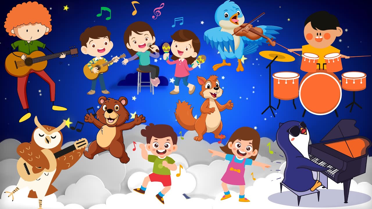Musical Instruments Song | Nursery Rhymes | Kids Songs Fun | Learn ...