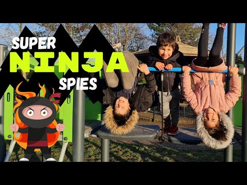 Playground Ninja Training ground | Kids Super Ninja Kids - YouTube