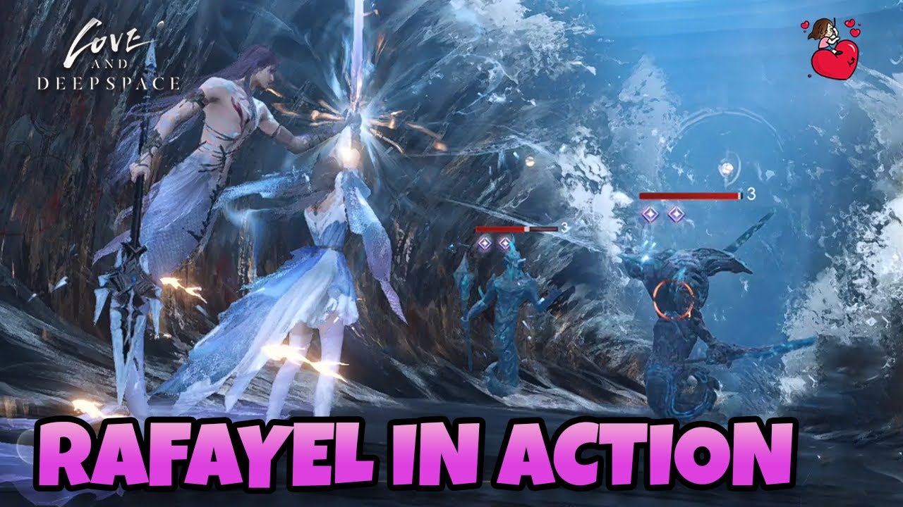 Love and Deepspace - Rafayel: Lemurian Sea God in Battles - YouTube