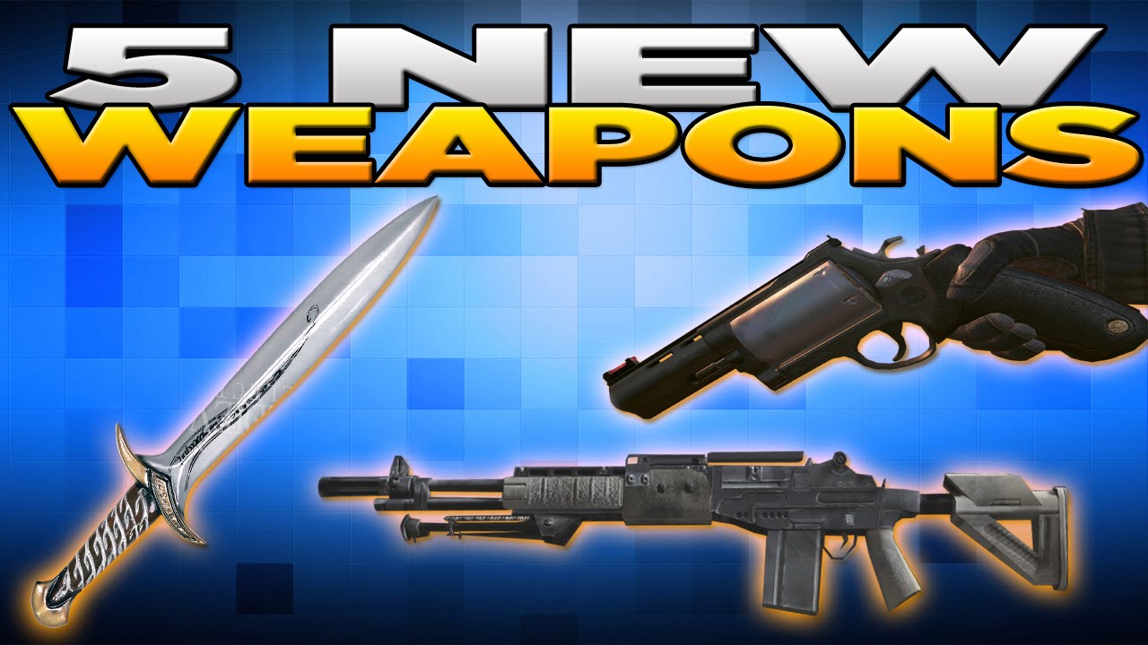 5 New Weapons in Call of Duty Black Ops 3 (MX Grande, Iron Jim, Furys ...