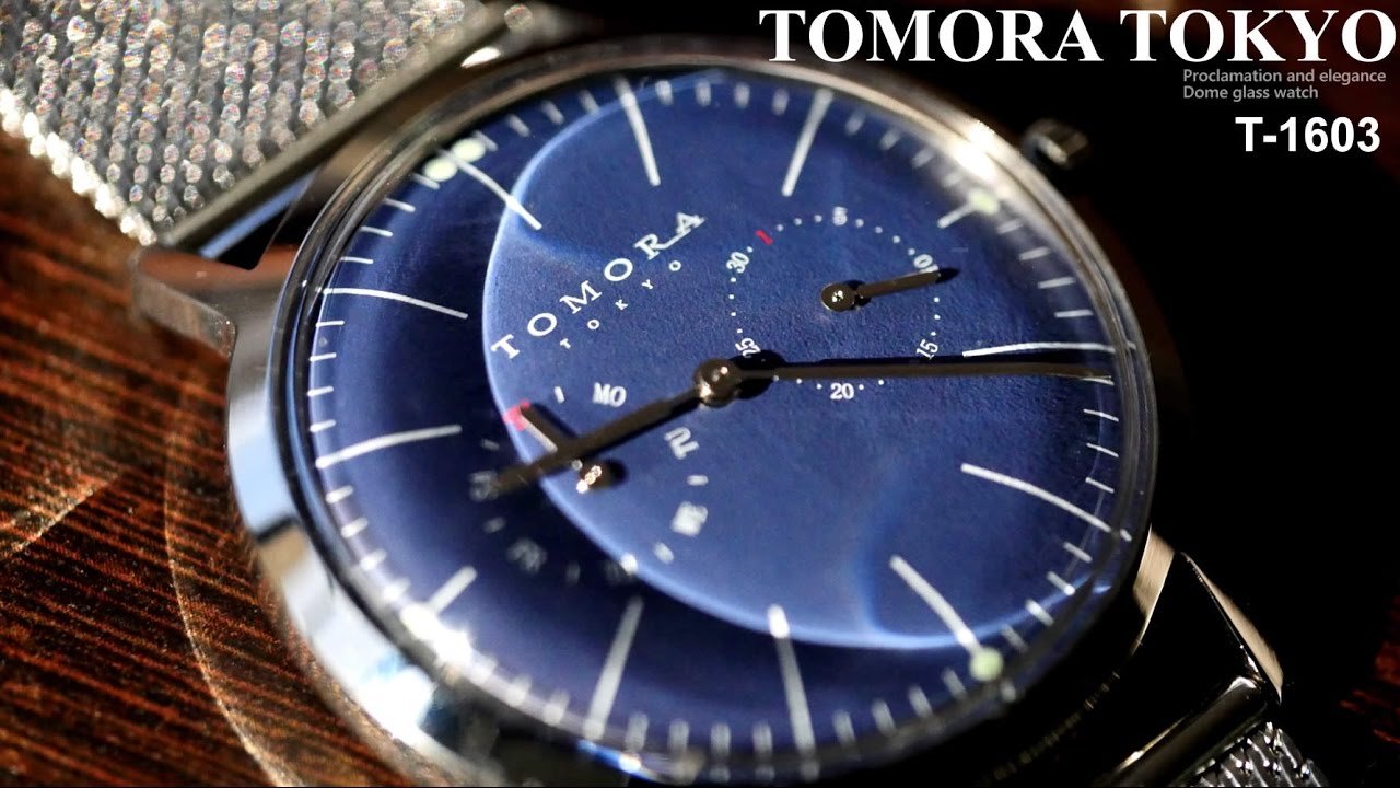 TOMORA TOKYO メンズ腕時計 T-1603/Made in Japan Men's Watch TOMORA TOKYO T ...