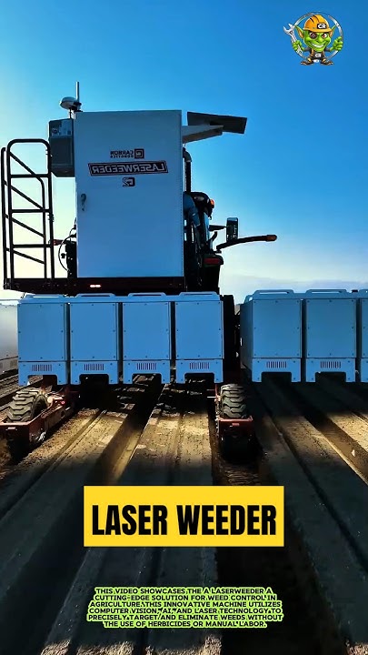 LaserWeeder: Precision Weed Control with Lasers - YouTube