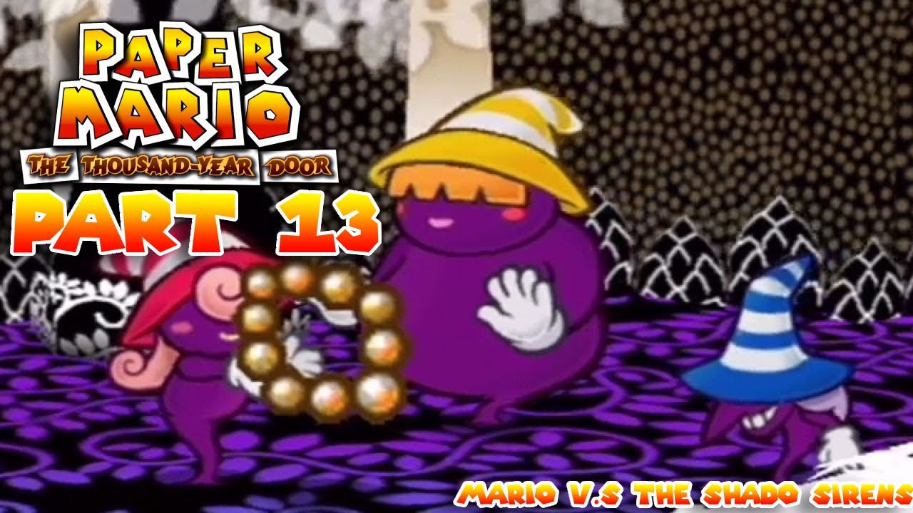 Paper Mario: The Thousand-Year Door - Part 13: Mario V.S The Shadow ...
