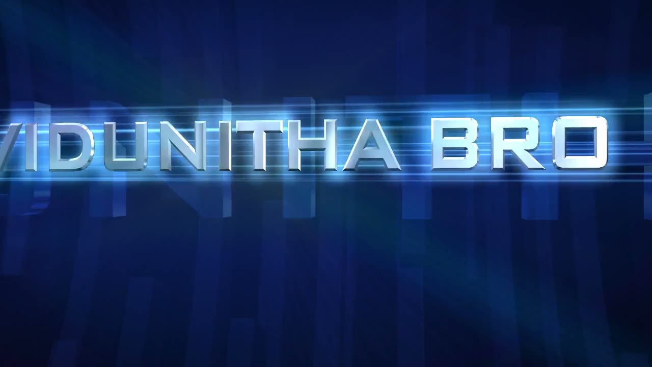 MY YOTUBE INTRO - YouTube