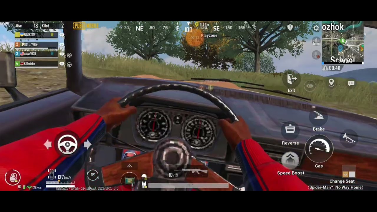 Driving a vehicle in first person #pubg #pubgmobile - YouTube
