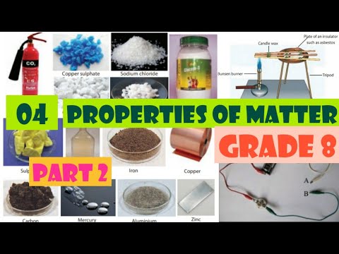 properties of matter| Grade 8| part 2 |science| English medium - YouTube