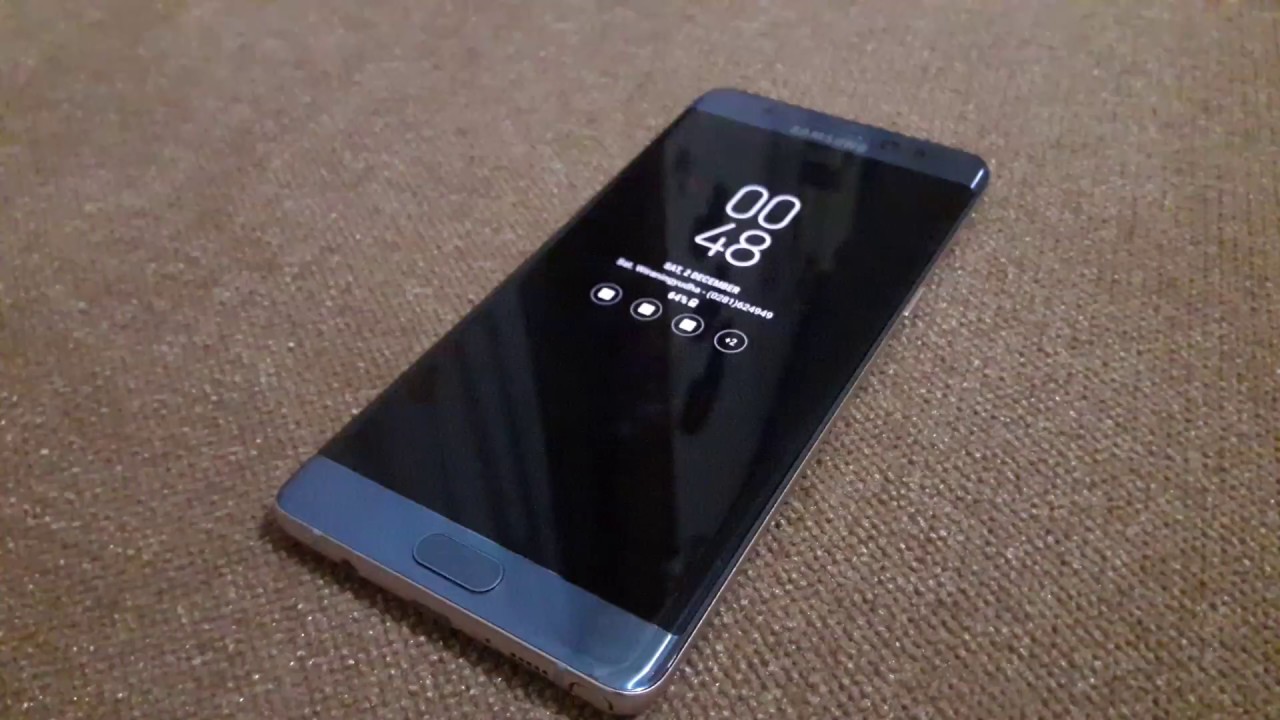 Hands On Samsung Galaxy Note FE (Fan Edition) warna Blue Coral - YouTube