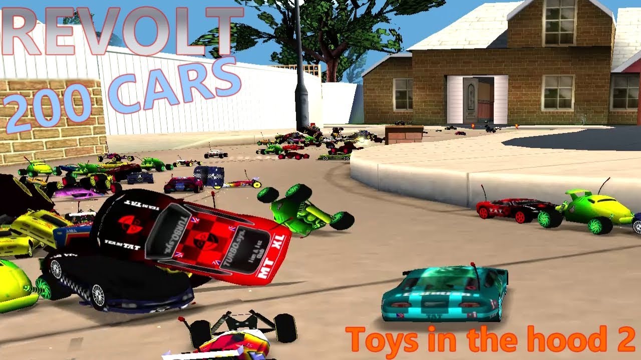 Re-volt - 200 Cars race ! - Toys in the Hood 2 - YouTube