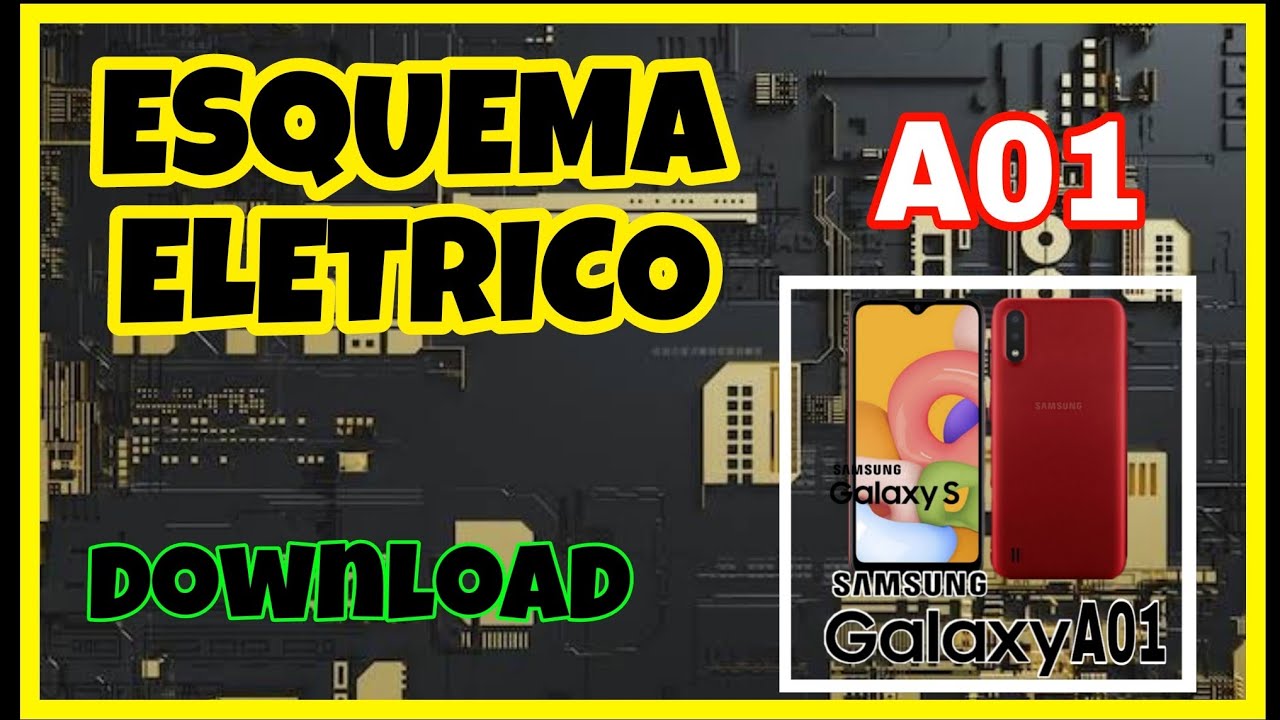 Esquema eletrico A01 / samsungA01 - YouTube