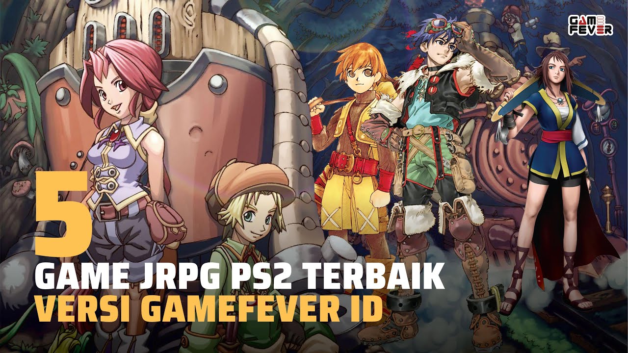 TOP 5 Game JRPG PS2 Terbaik / GameFever ID - YouTube