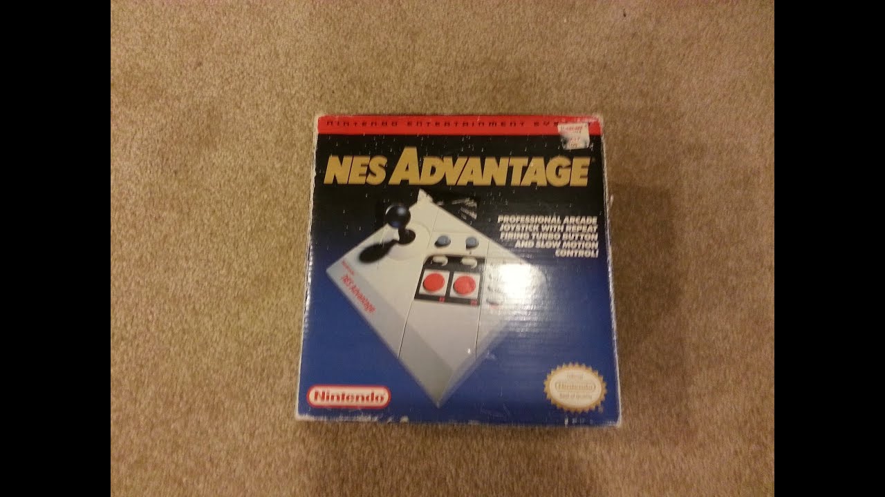 NES Advantage unboxing - YouTube