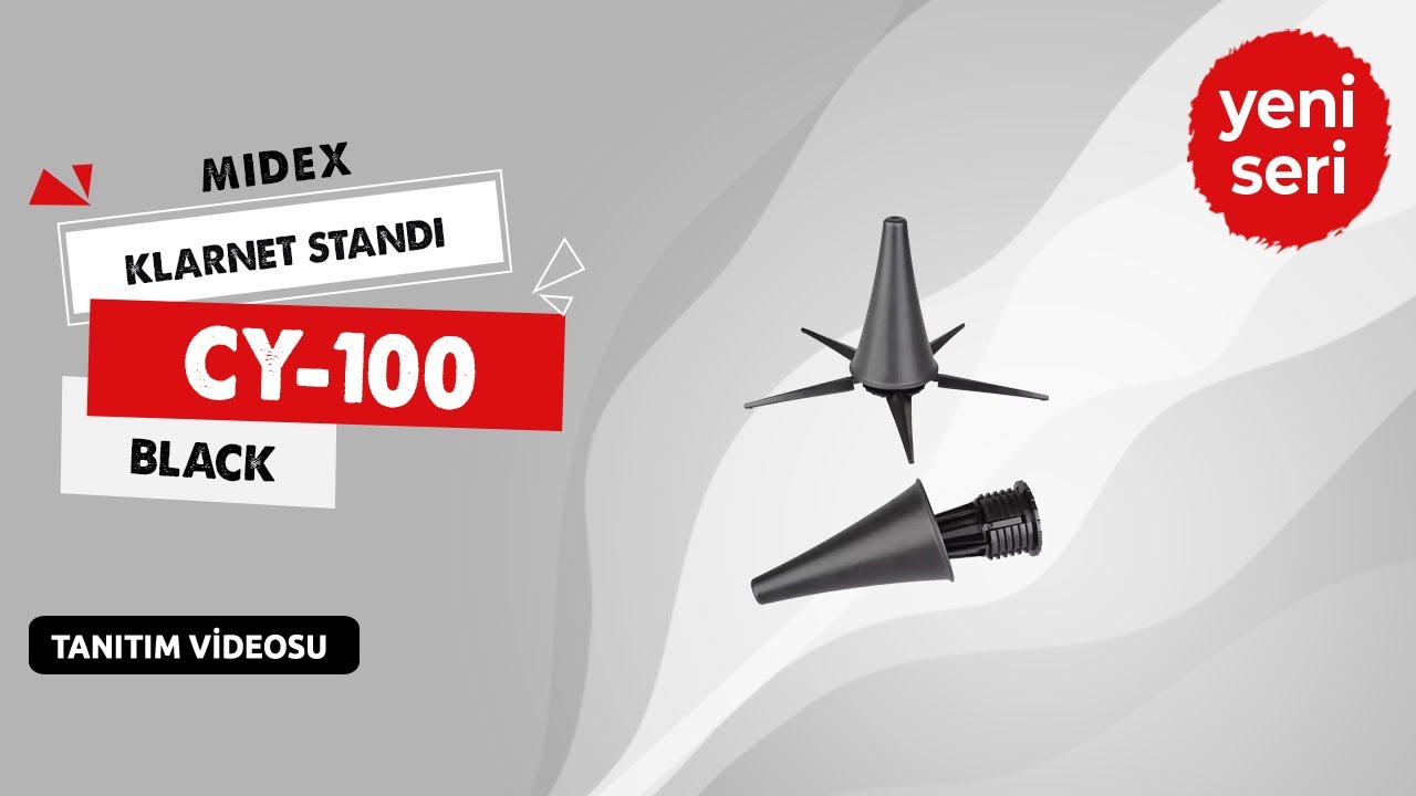 Midex CY-100 Profesyonel Klarnet Standı Sehpası - YouTube