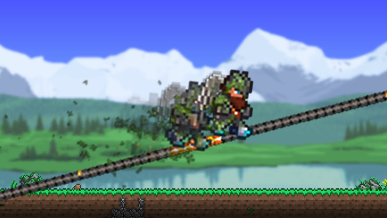 A RAIL-GUN!? | Terraria: The Spirit Mod #4 - YouTube