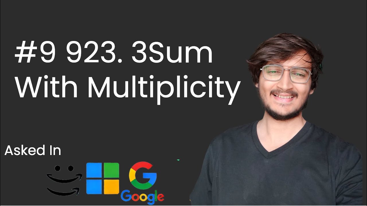 923. 3Sum With Multiplicity - YouTube