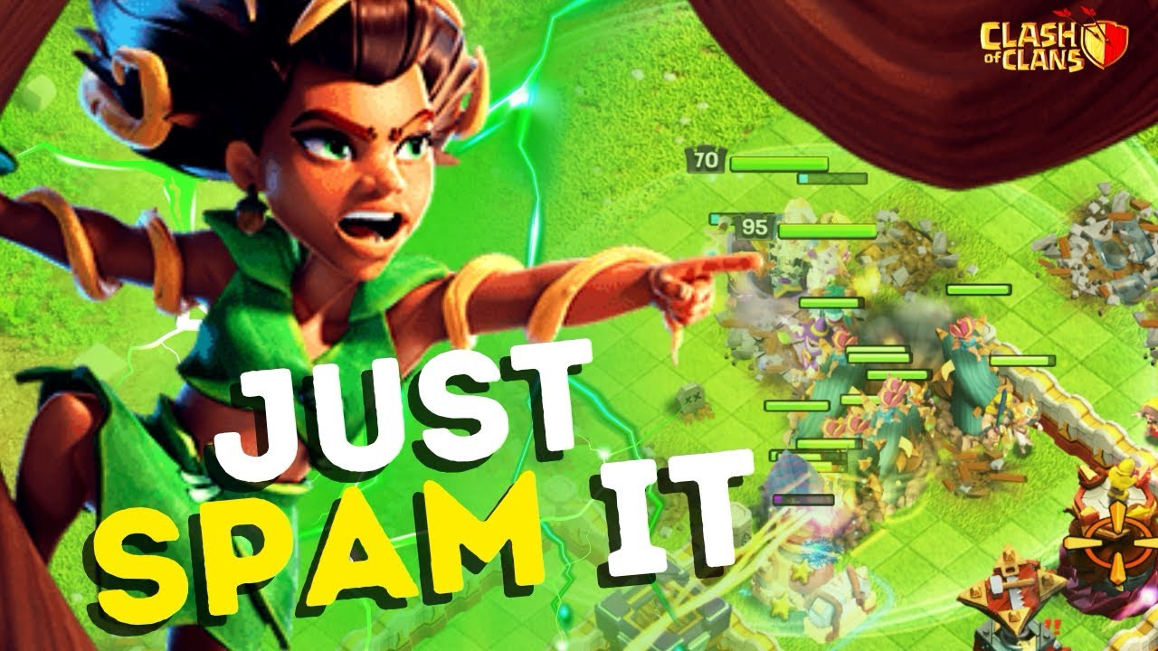 Spamming Root Riders and Valkyrie in Legends League & Clan Wars | Clash ...