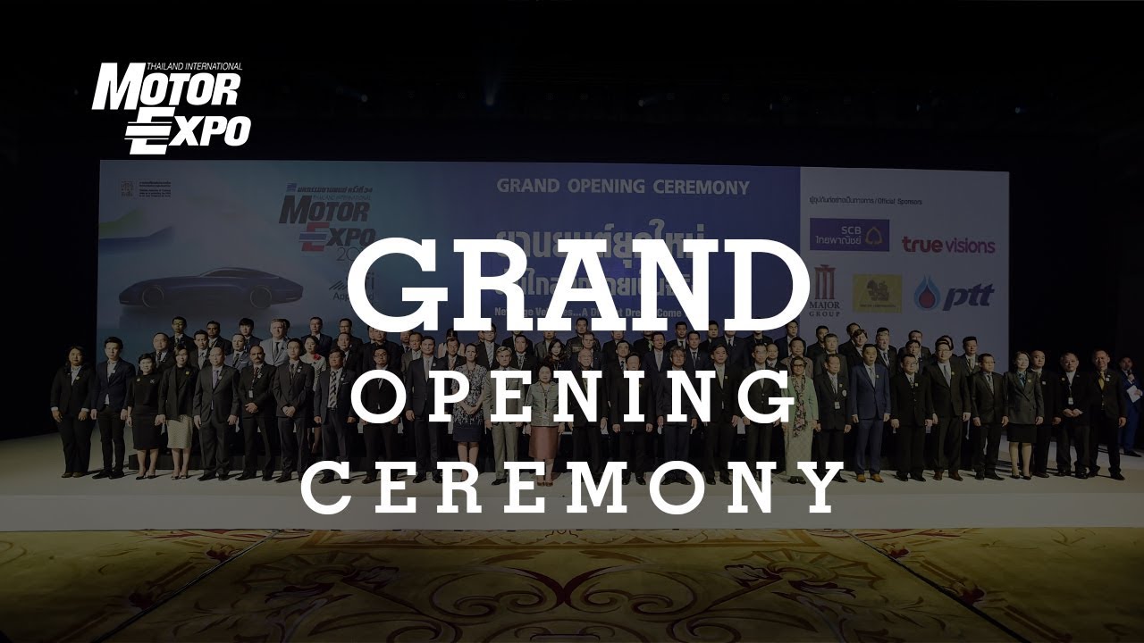 Grand Opening Ceremony Motor Expo 2017 - YouTube