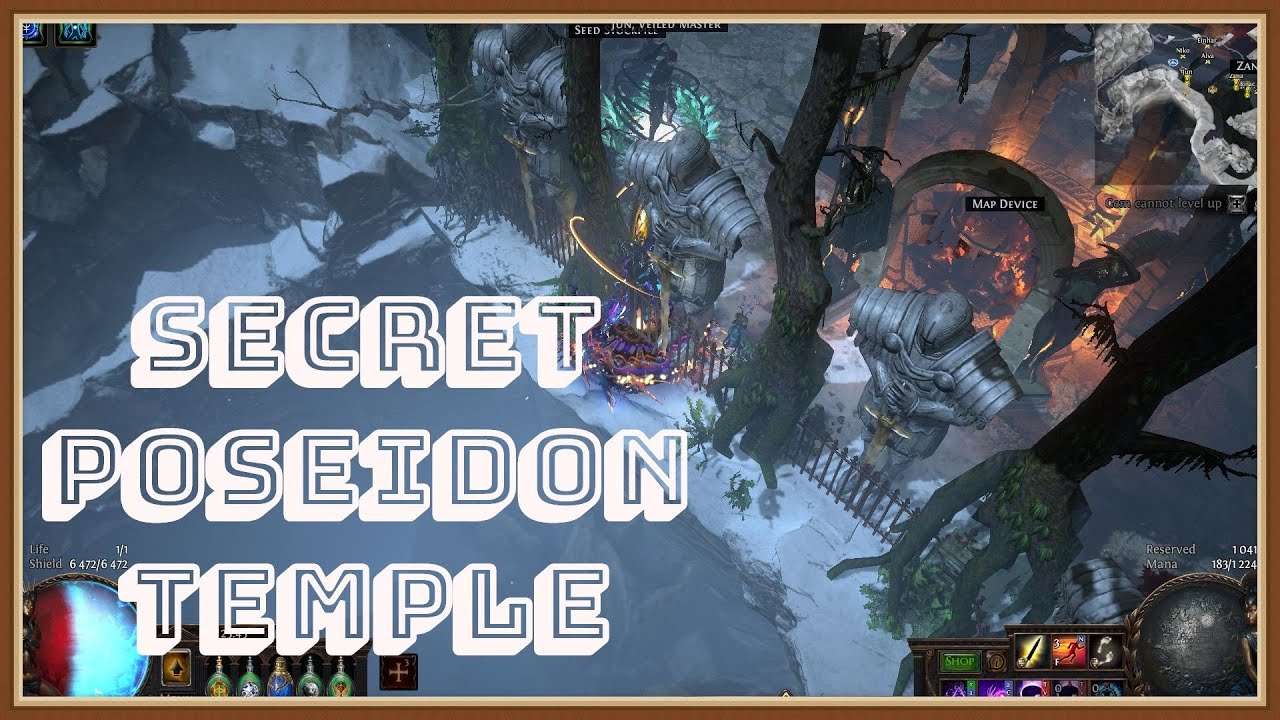 Path of Exile - Secret Poseidon Temple - Alpine hideout - YouTube