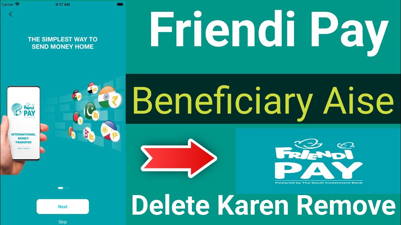 Friendi Pay Se Beneficiary Keise Delete Karen | How To Remove ...