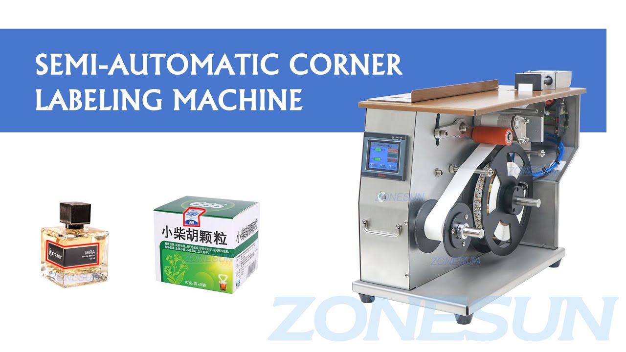 ZONESUN ZS-TB90 Horizontal Folding Carton Box Anti Tamper Semi ...