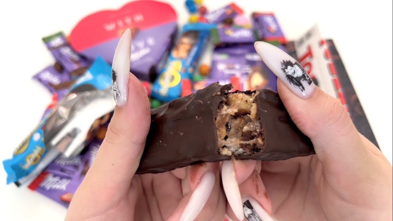Lots of New Candies | Czech Extra Dark Chocolate Bar Opening | Candy ...