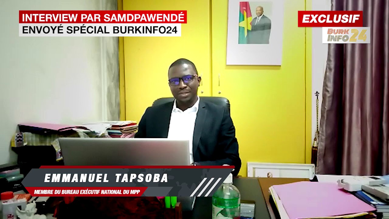 Interview Exclusive d'Emmanuel Tapsoba - YouTube