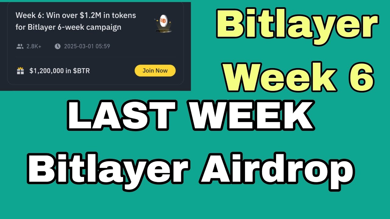 Binance Web3 wallet Bitlayer Airdrop Week 6 #binanceweb3 #bitlayer # ...