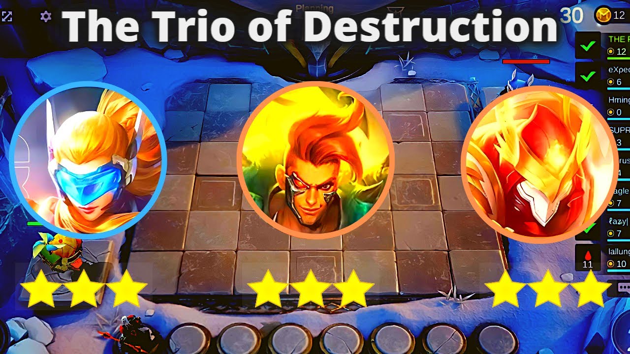 THE 3 STRONGEST GUNNER WITH BROWN 3RD SKILL STRONGEST META | MLBB MAGIC ...