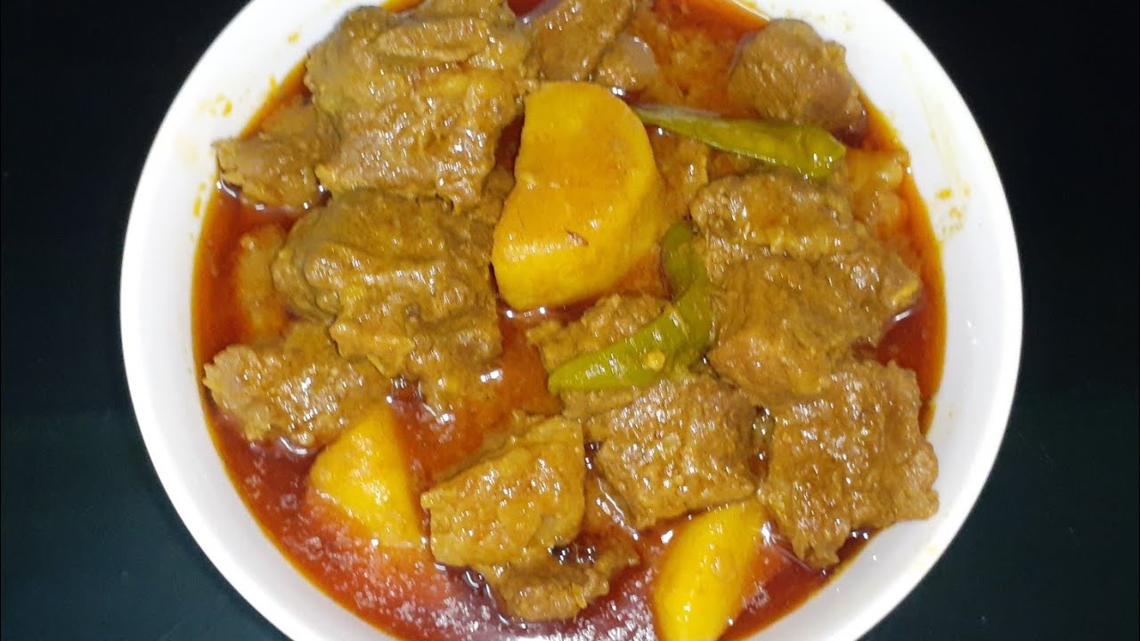 Aloo mutton curry | Aloo ghosht recipe | mutton curry recipe - YouTube