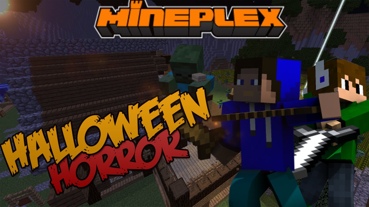 Minecraft [Mineplex] - HALLOWEEN HORROR [Minecraft Mini hry] - Obří ...