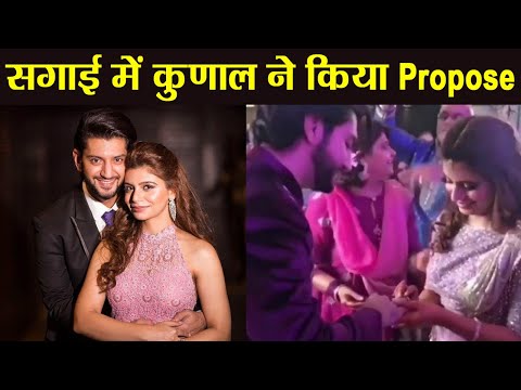 Kunal Jai Singh Proposes Bharti Kumar On Their Engagement Ceremony ; Must Watch | Boldsky