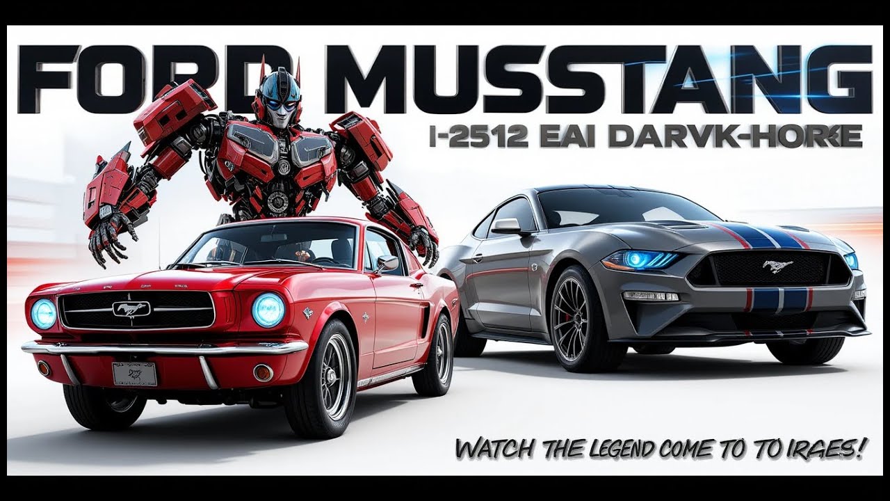 "Ford Mustang Transformer-Style Evolution – From 1965 to 2024" - YouTube