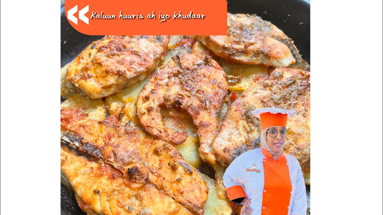 Kaluun huuris ah iyo khudaar fudud|| Dhadhan Kitchen|| - YouTube