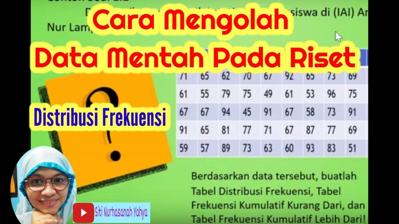 Cara Mengolah Data Mentah untuk Penelitian Kualitatif maupun ...