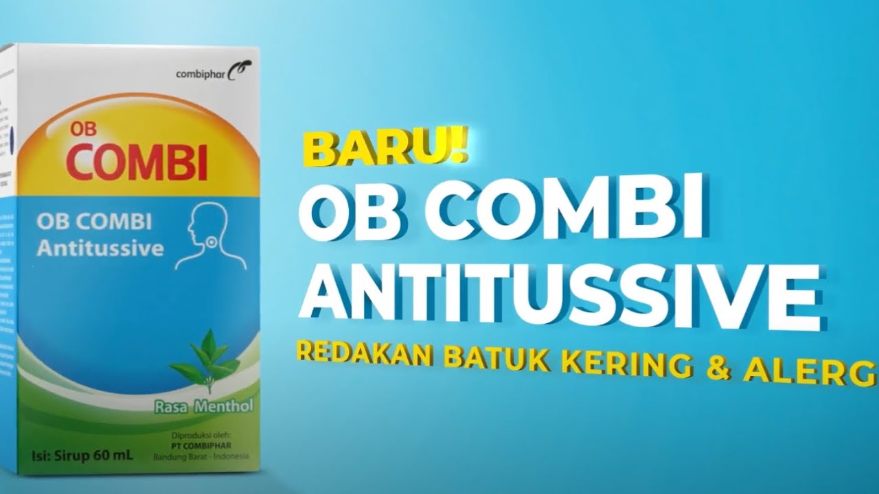 OB Combi Antitussive, Kalahkan Batuk Kering - YouTube