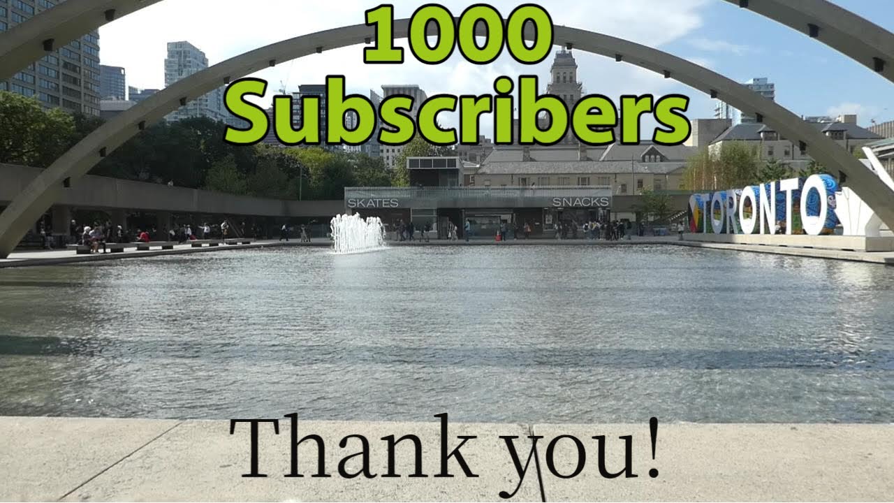 Thank You For 1000 Subscribers! - YouTube
