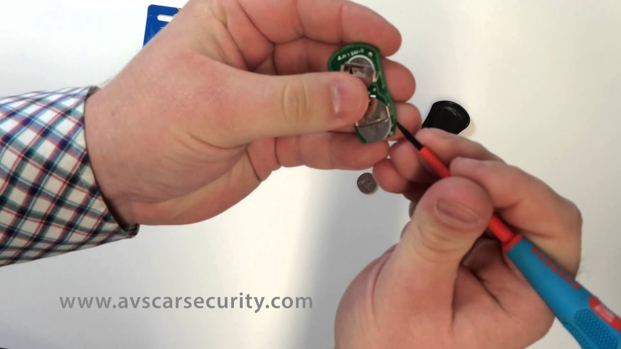 Waterproof remote battery change - YouTube