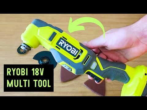 Ryobi 18V Multi Tool is the Tool You Didn't Know You Needed