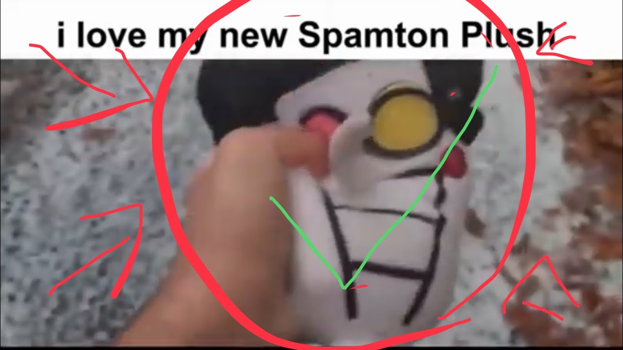 God I [[love]] my neW Spamton plush #Jaronbloxgo - YouTube