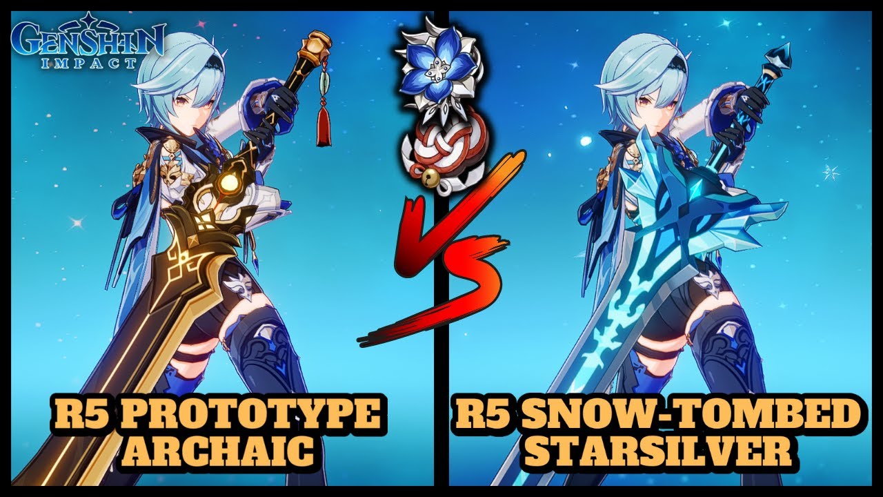 EULA: R5 PROTOTYPE ARCHAIC VS R5 SNOW-TOMBED STARSILVER! (COMPARISON ...