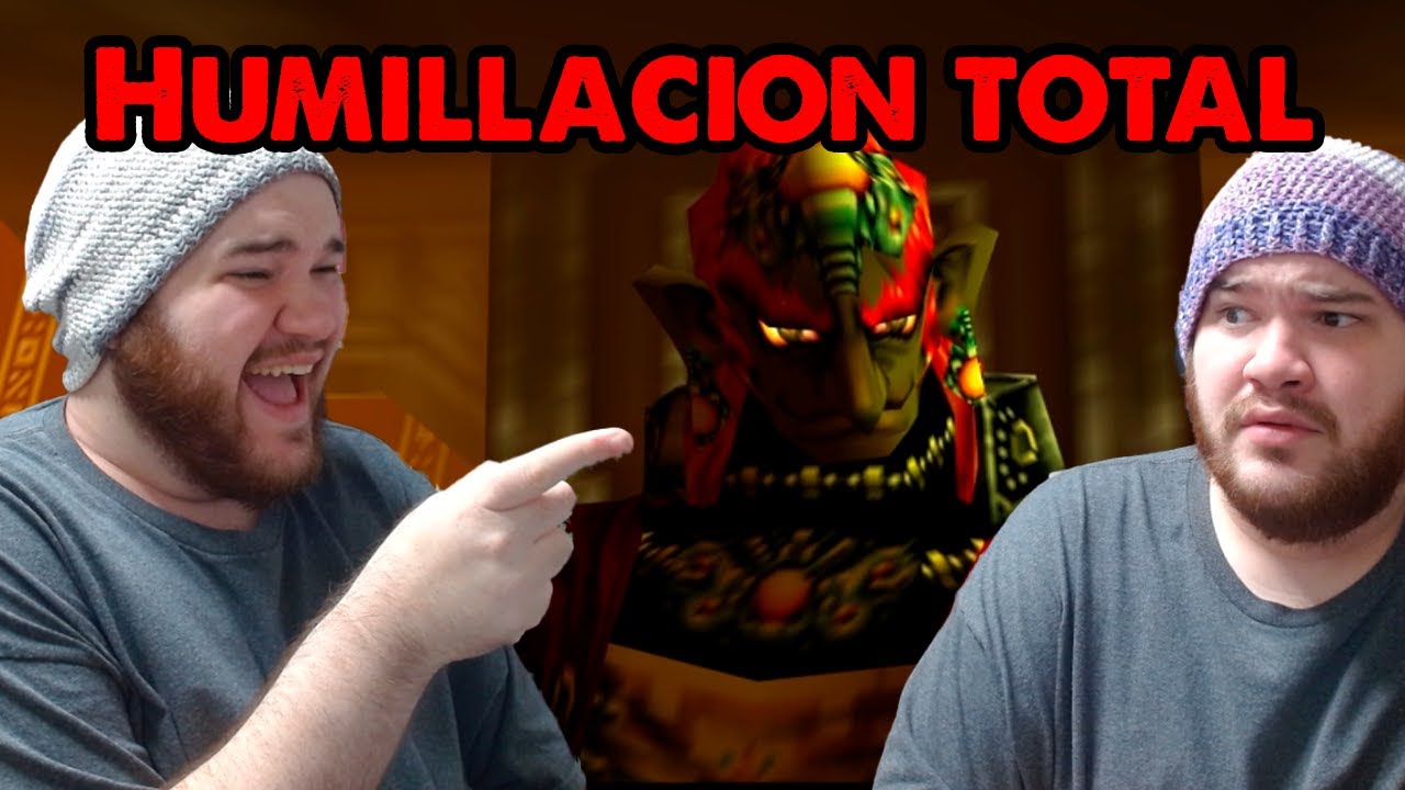 Humillo a ganon casi tanto como me humillo a mi mismo. Ocarina of time ...