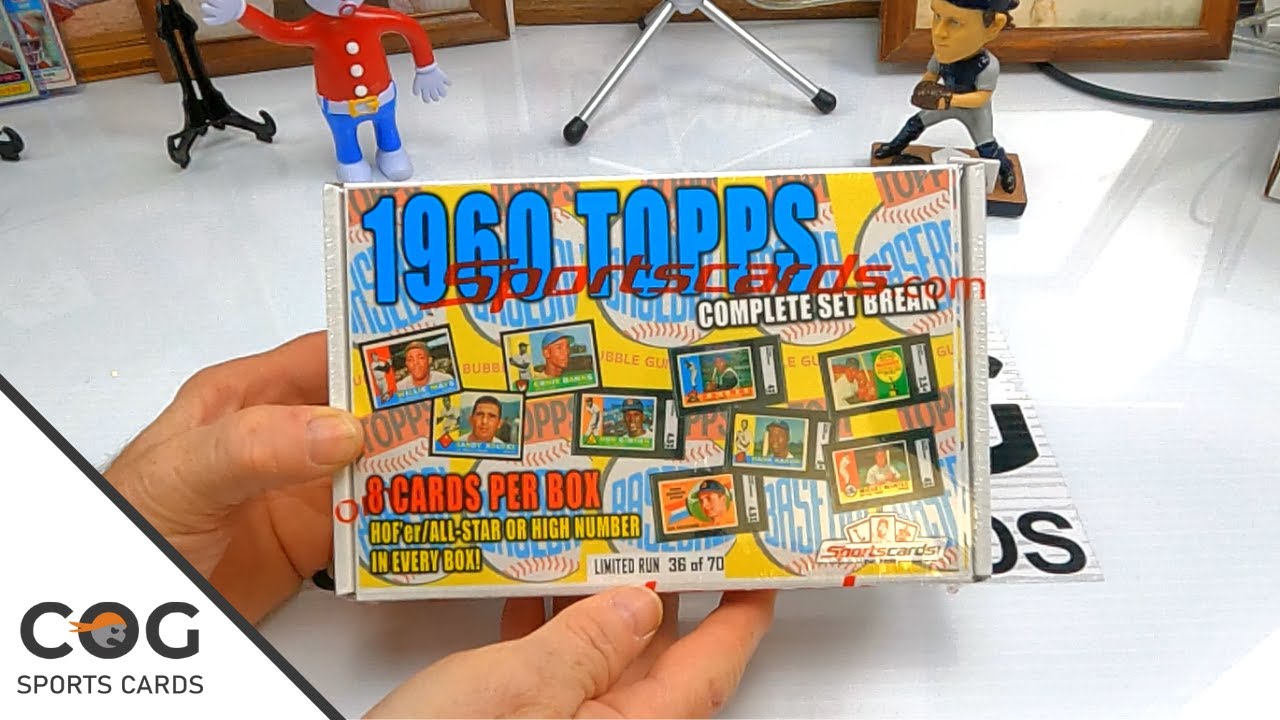 1960 Topps Baseball Cards Chase Box - YouTube