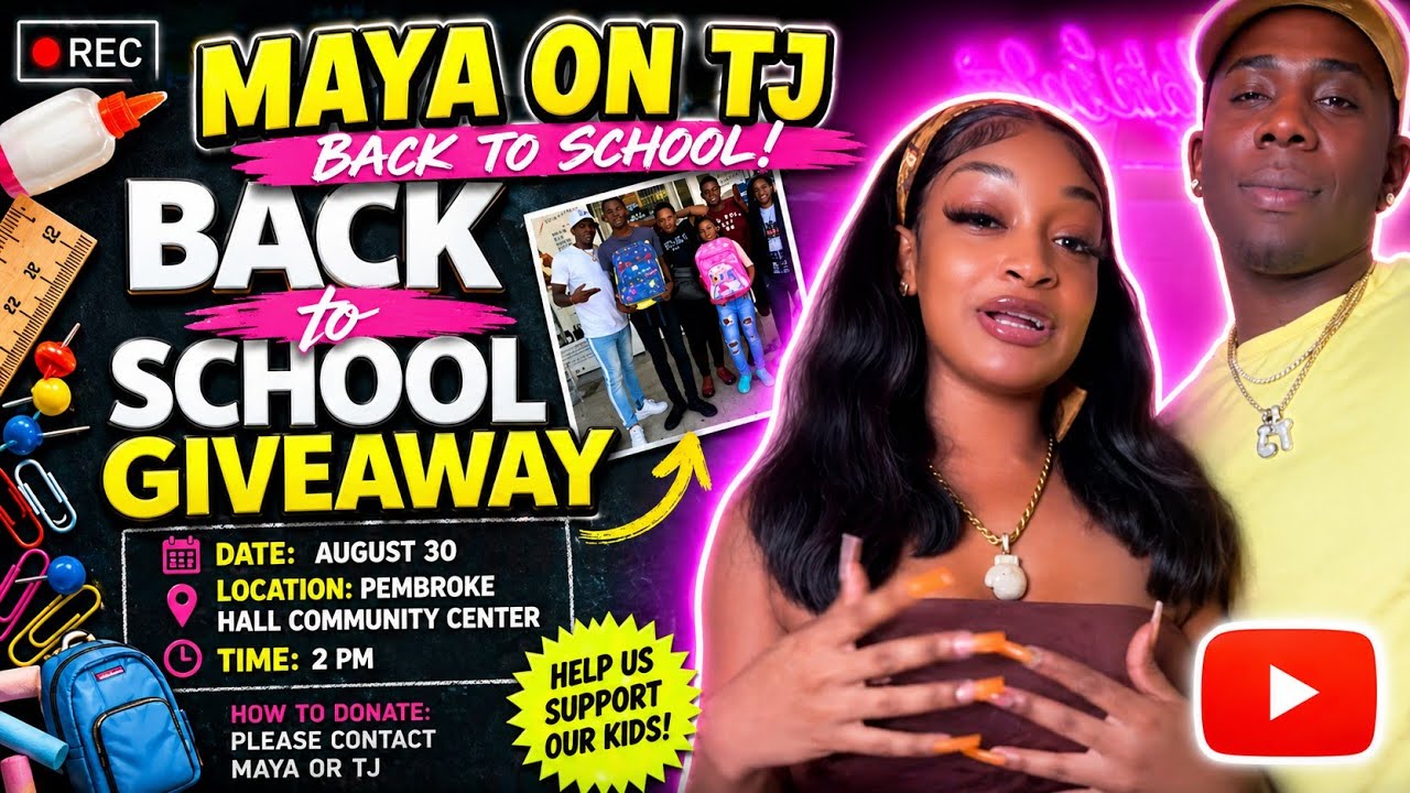 Living in jamaica 🇯🇲-Moya & Tj Back to School Giveaway!! @MoyaSlays ...