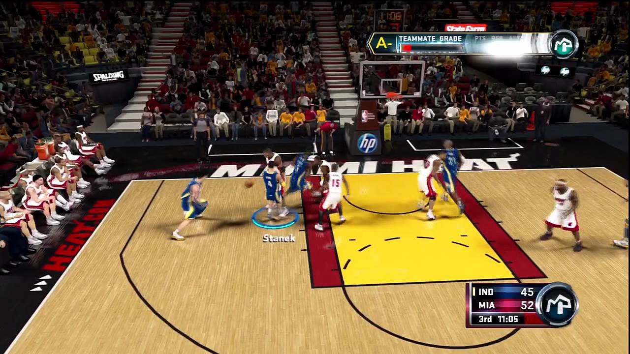 NBA My Player: NBA Playoffs and Nick's Back - YouTube
