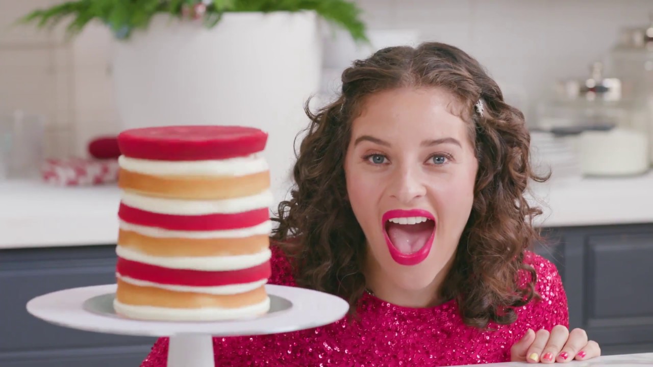 How to Make the Flour Shop Holiday Explosion Cake - YouTube