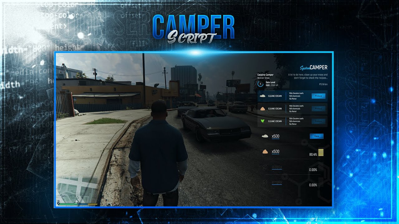 [Fivem, ESX] rs_camper - YouTube