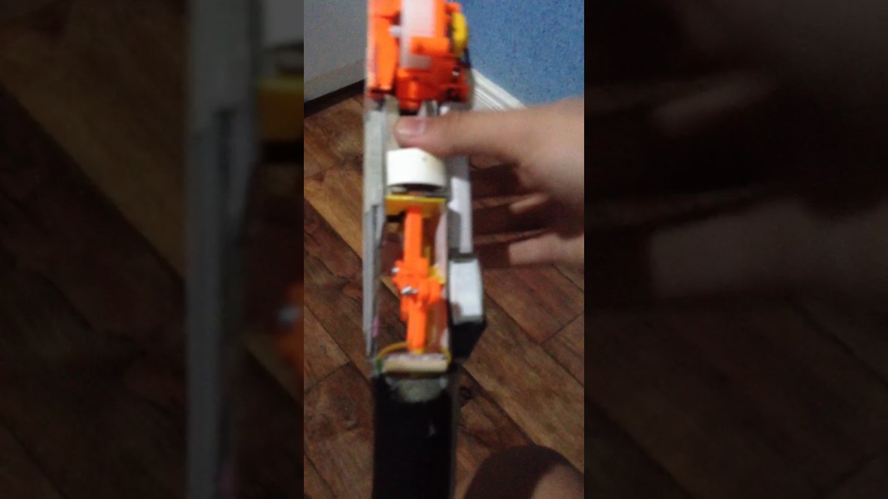 nerf scratch build m1 garand clip ejection test 1 - YouTube