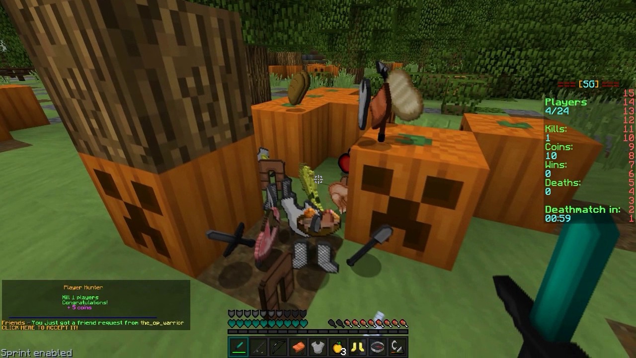 Rose Gold Texture Pack Release - Survival Games Episode #1 - YouTube