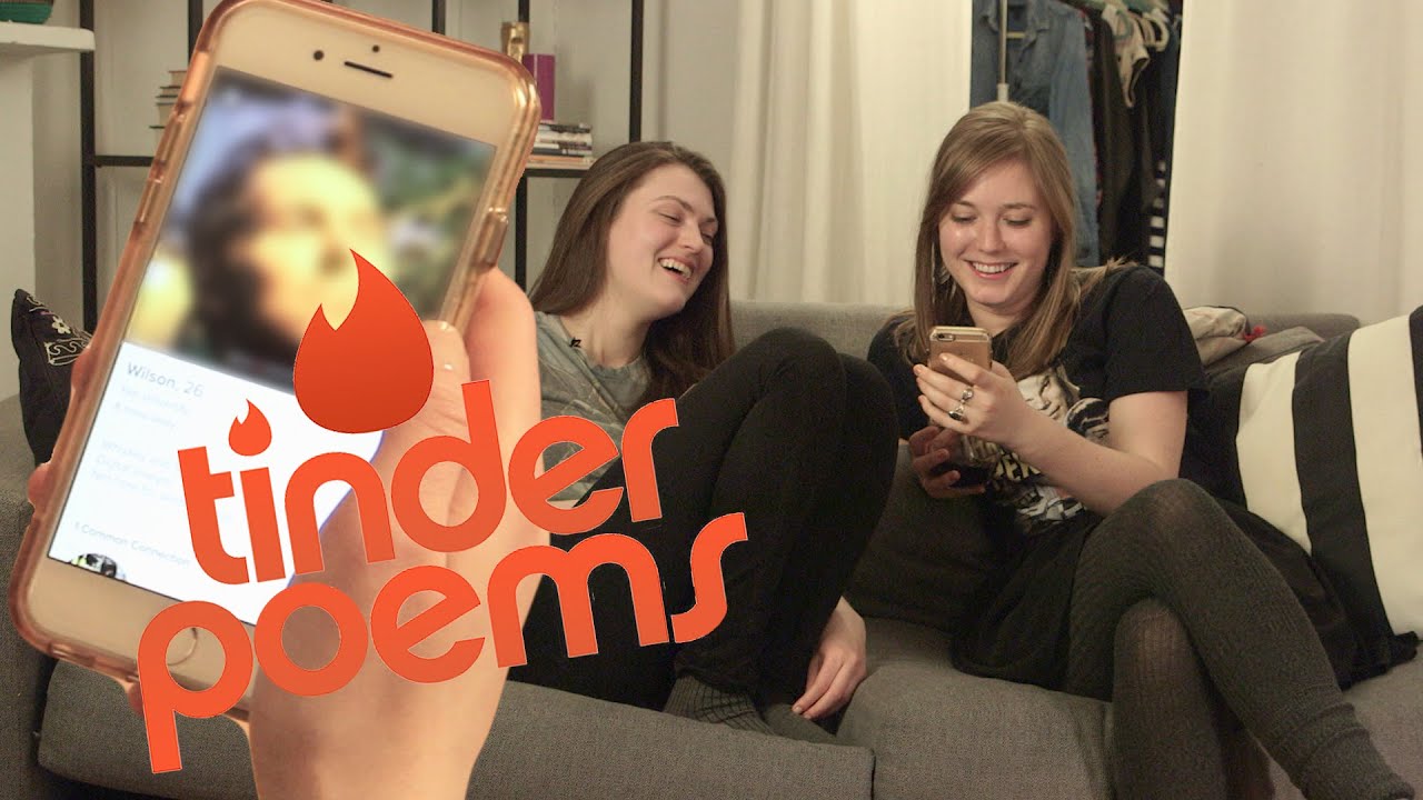 Tinder Experiment #2: Things Get Weird with Guys on Tinder Thanks to Poetry - YouTube