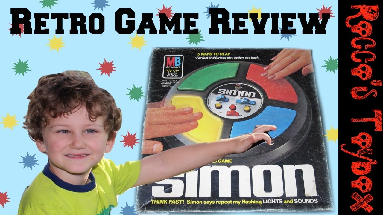SIMON (1978) Memory Game - Retro Games Review - YouTube