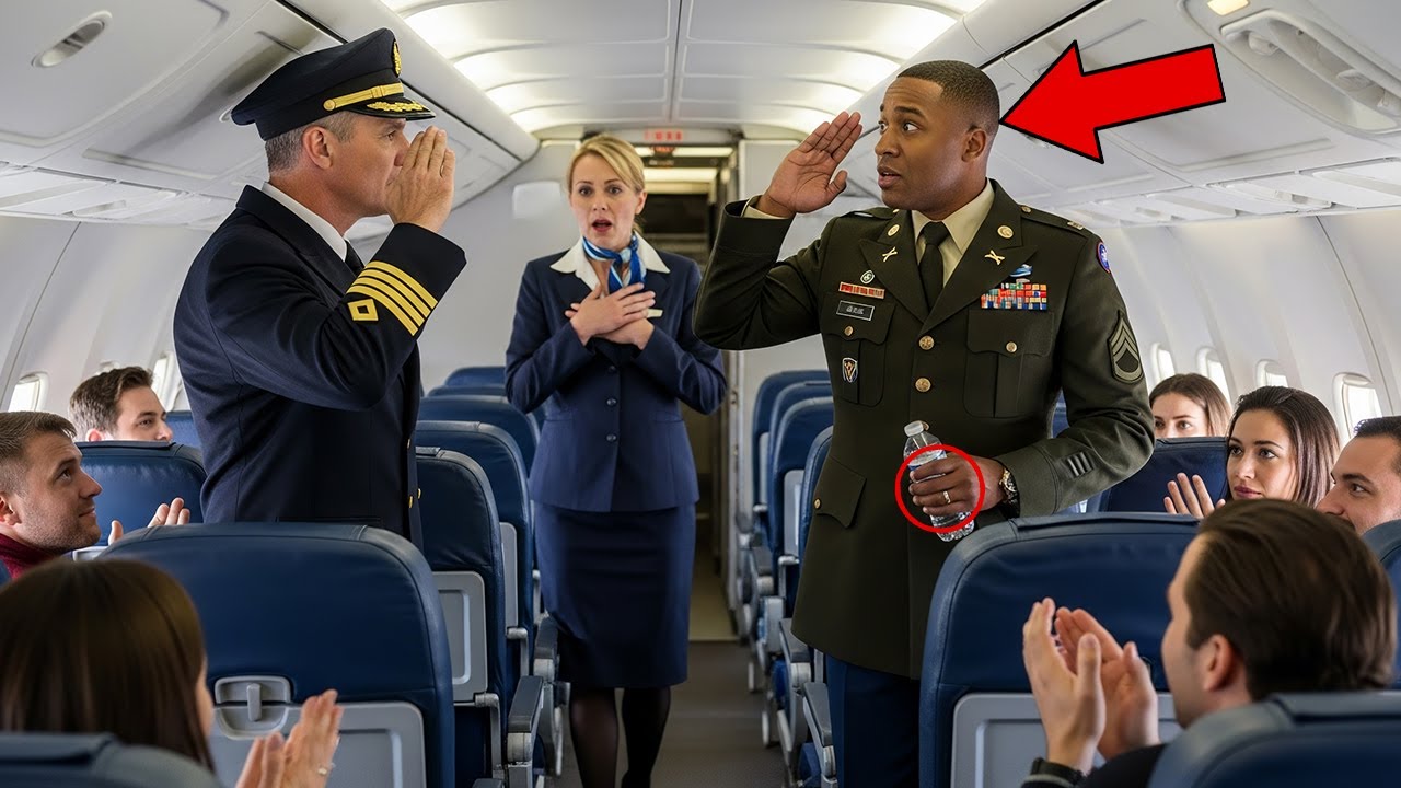 Flight Attendant Refuses Black Soldier a Drink — Then Captain Salutes ...